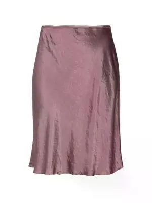 Vince Satin-effect Mini Slip Skirt - Purple