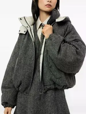 Brunello Cucinelli Donegal-knit Hooded Jacket