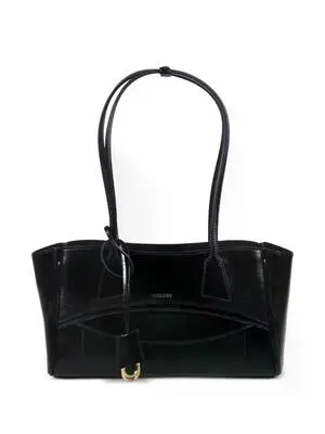 HIDESINS Basset Leather Shoulder Bag - Black