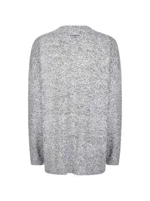 Pinko Fully Rhinestoned Wool-blend Cardigan