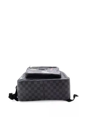 LOUIS VUITTON Josh Limited Edition Renaissance Map Damier Graphite Backpack