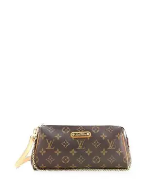 LOUIS VUITTON Eva Handbag Monogram Canvas Clutch Bag