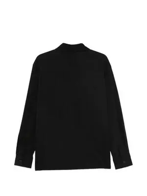 Karl Lagerfeld Flap-pocket Shirt - Black