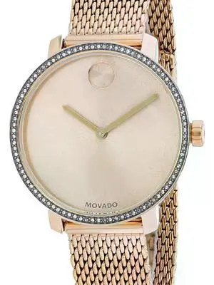 Movado Bold Crystal-embellished 34mm Watch