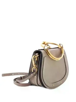 Chloé Nile Leather Small Crossbody Bag - Brown