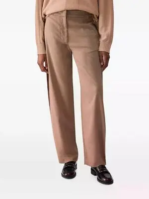 Liu Jo Balloon Pants In Herringbone Fabric