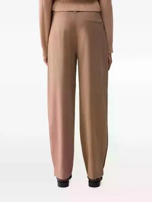 Liu Jo Balloon Pants In Herringbone Fabric