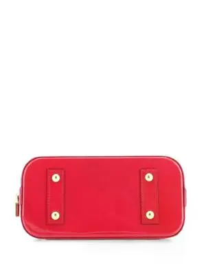 LOUIS VUITTON Alma Handbag Monogram Vernis Bb Shoulder Bag - Pink