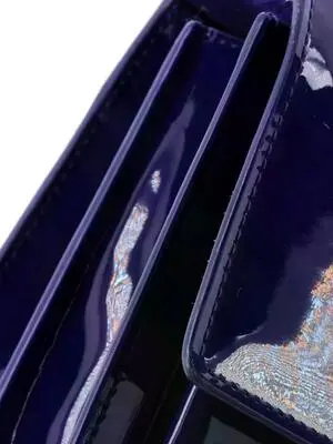 Saint Laurent Patent Small Crossbody Bag - Blue