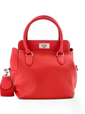 Hermès Toolbox Bag Swift 20 Satchel - Red