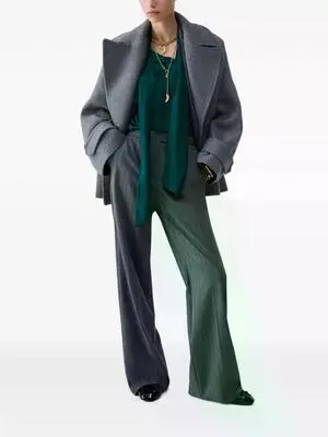 Liu Jo Oversized Wool Coat - Grey