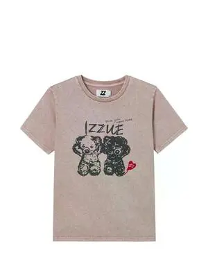 Izzue Graphic-print T-shirt - Pink