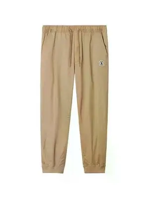 FINGERCROXX Logo-patch Tapered Track Pants - Neutrals
