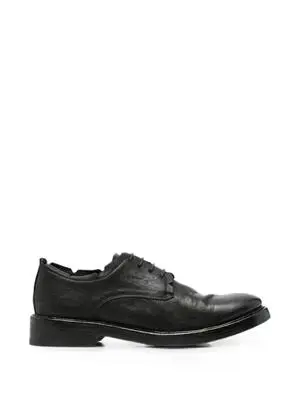 POST ARCHIVE FACTION Raw-edge Lace-up Derby Shoes
