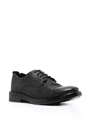 POST ARCHIVE FACTION Raw-edge Lace-up Derby Shoes