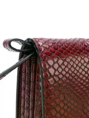 Stella McCartney Snake-effect Mini Bag - Red