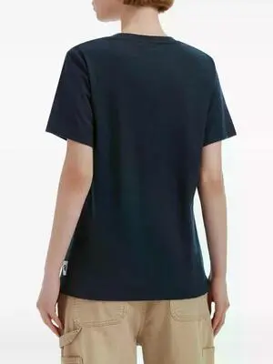 CHOCOOLATE Heart-motif Embroidered T-shirt