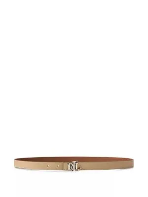 Ralph Lauren Logo-plaque Reversible Belt - Neutrals