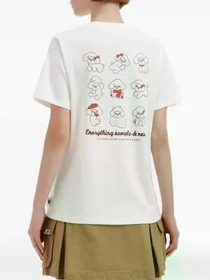 CHOCOOLATE Graphic-print Cotton T-shirt
