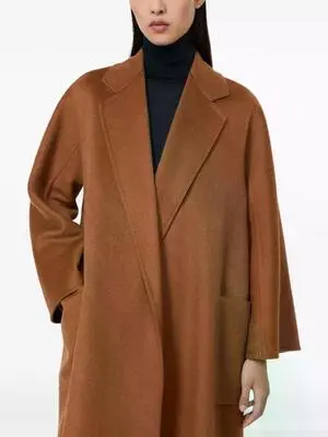 Max Mara Ludmilla Icon Coat Tobacco