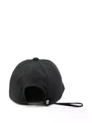 POST ARCHIVE FACTION Textured Drawstring-strap Baseball Cap - Black