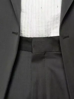 LARDINI Pleated Virgin-wool Trousers