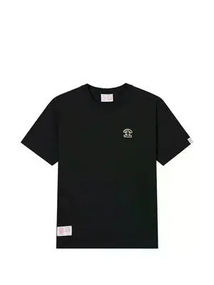 FINGERCROXX Logo-patch T-shirt - Black