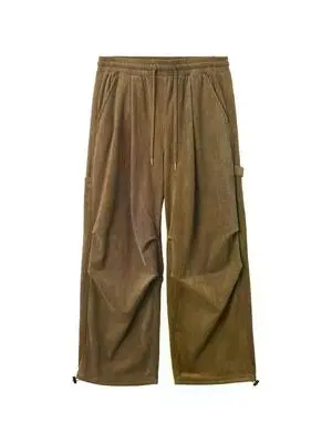 FIVE CM Corduroy Drawstring Trousers - Brown
