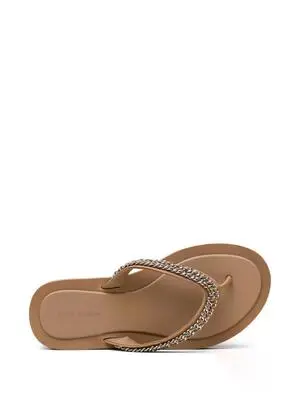 Tory Burch Kira Chain Flip-flops