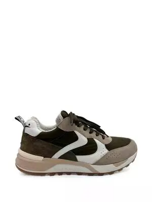 VOILE BLANCHE Panelled Suede Sneakers - Green