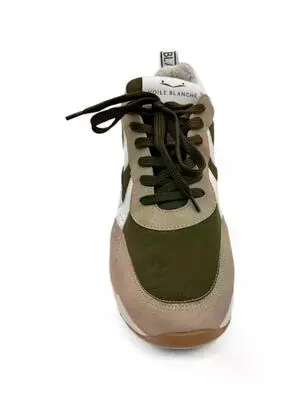 VOILE BLANCHE Panelled Suede Sneakers