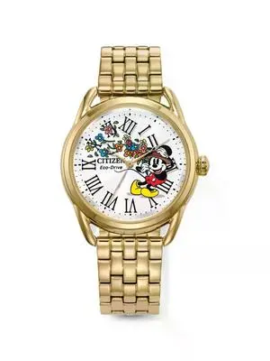 Citizens Of Humanity Citizen Mickey Mouse 36mm Watch - White