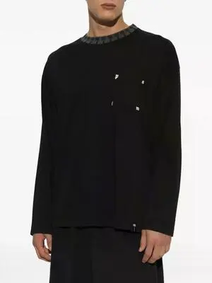Palm Angels Palm Rib Regular Tee L/s