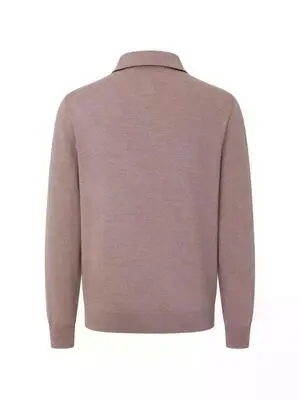 Paul & Shark Long-sleeve Wool Polo Shirt