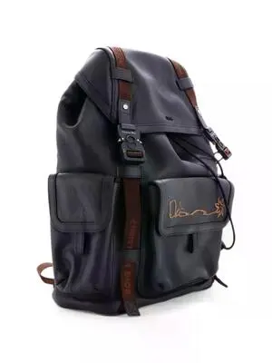 Dior X Cactus Jack Hit The Road Leather Backpack