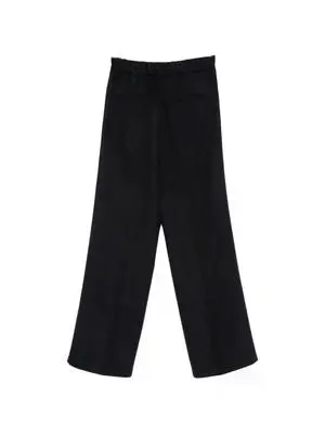 SEMICOUTURE Elasticated-waistband Trousers - Blue