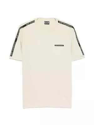 EA7 T-shirt Logo Series Regular Fit Cotton Jersey