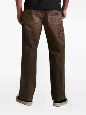 SEVEN Pinstripe-pattern Straight-leg Trousers