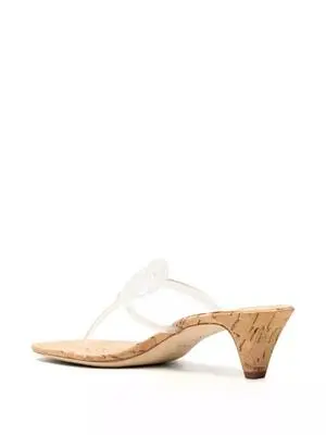 Tory Burch Miller Jelly Sandals - White