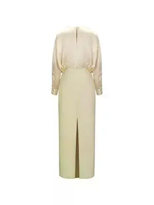 THE ARKOW Sienna V-neck Maxi Dress