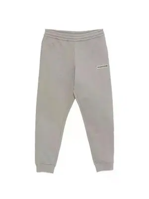 EA7 Logo-patch Track Pants - Grey