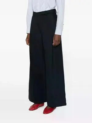 ELEH Pleated Wide-leg Trousers