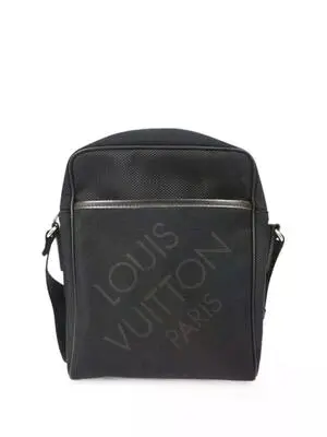 LOUIS VUITTON 2012 Citadin Damier Geant Crossbody Bag - Black