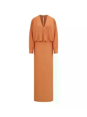 THE ARKOW Aurora Maxi Dress - Orange