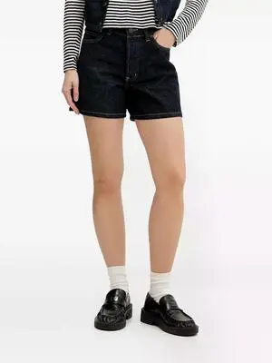 Dickies 984 Contrast-stitch Denim Shorts - Blue
