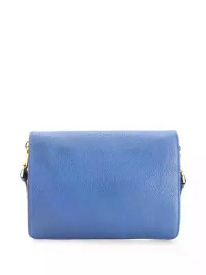 Prada Dual Strap Flap Vitello Daino Small Crossbody Bag