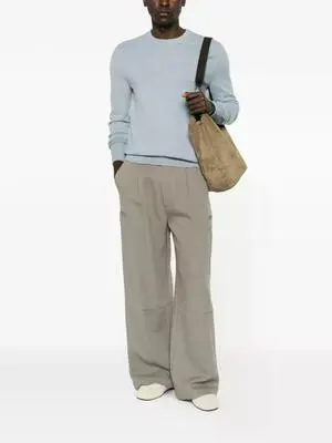 Eric Bompard Cashmere Crew-neck Knit - Blue