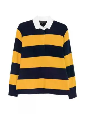 NILI LOTAN Rashida Polo Top - Blue