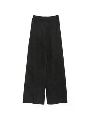 SEMICOUTURE Wide-leg Virgin Wool Trousers - Grey