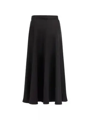 Herno Button-detail Flared Midi Skirt